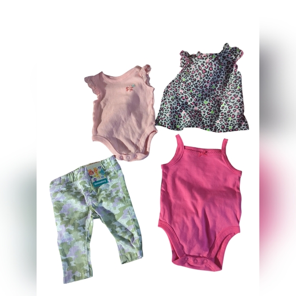 Garanimals | Matching Sets | Garanimals 8pc Bundle Of Baby Girl Clothes ...